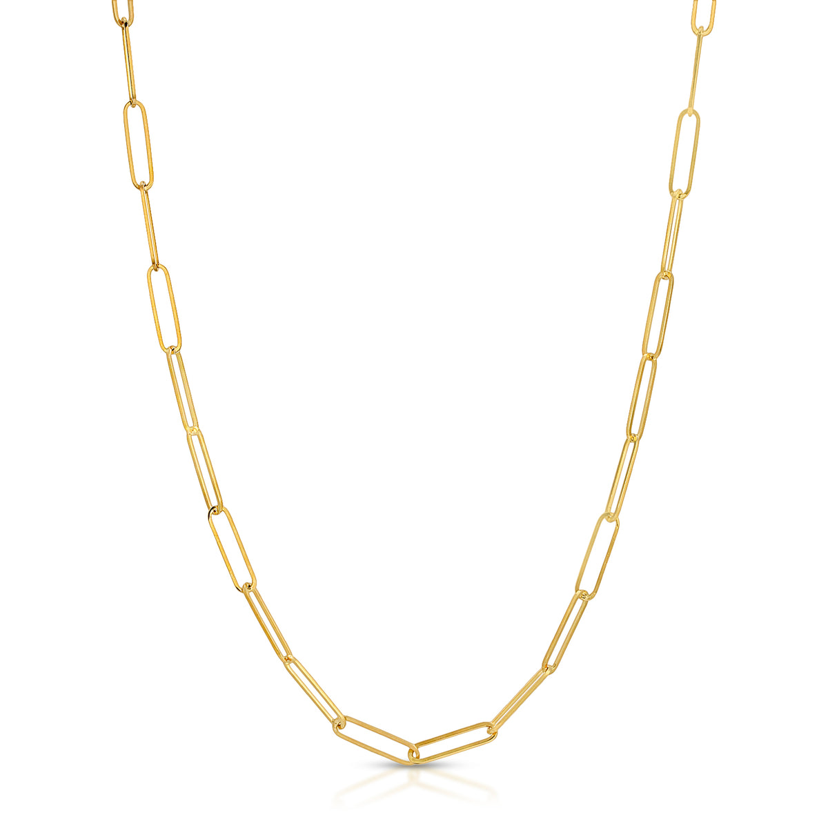 Thin Paperclip Chain | LETRÉM